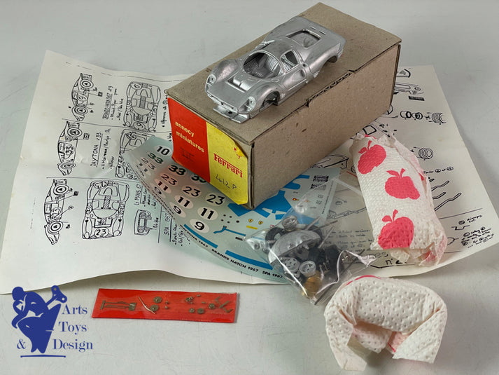 1/43 AMR ANNECY FERRARI 412P 1967 KIT LE MANS DAYTONA SPA BRANDS HATCH ...